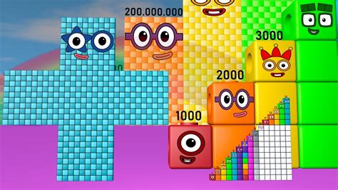 Numberblocks Step Squad Puzzle 50 500 500000 To 500000000 Million