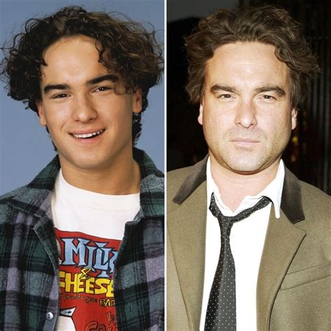 Johnny Galecki And Roseanne
