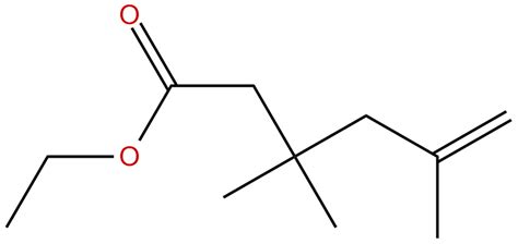 Ethyl 3 3 5 Trimethyl 5 Hexenoate Critically Evaluated Thermophysical Property Data From Nist