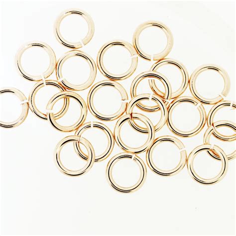 Rose Gold 7mm Thicker Jump Ring