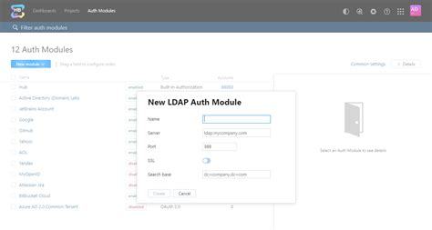 Ldap Auth Module Hub Documentation