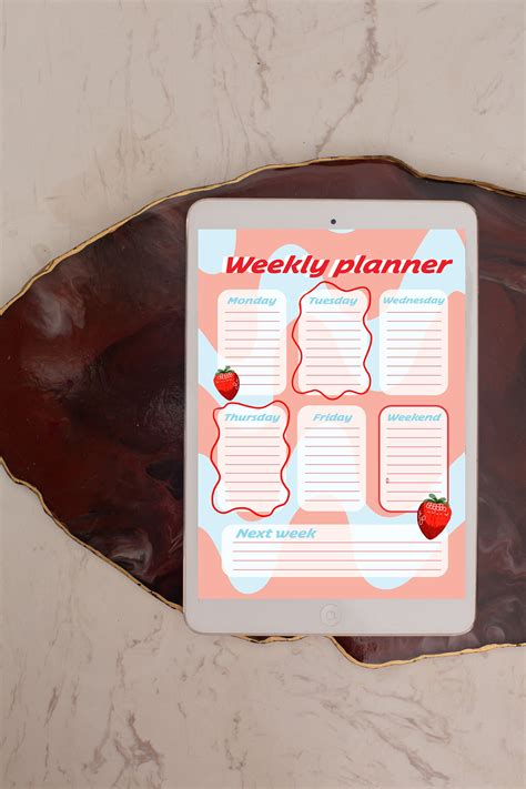 Cute Digital Planner Printable Pdf Etsy