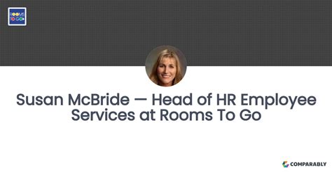 Susan Mcbride — Head Of Hr Employee Services At Rooms To Go Comparably
