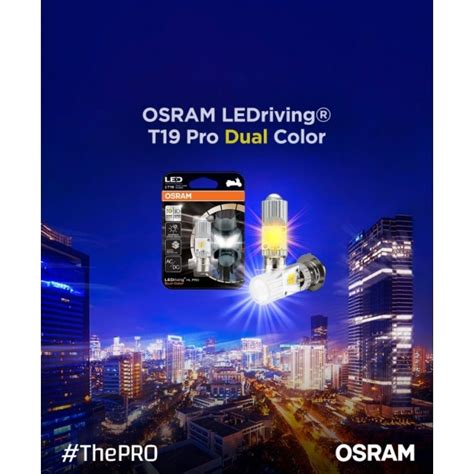 Jual Lampu Led Motor Bebek Matic Putih Kuning Osram Ledriving T19 Pro