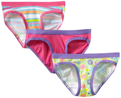 Gncs40 Hanes Classic Girls Stretch Cotton Hipster With Comfortsoft