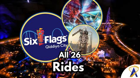 Six Flags Qiddiya City Rides List Of All 26 Rides At New Theme Park