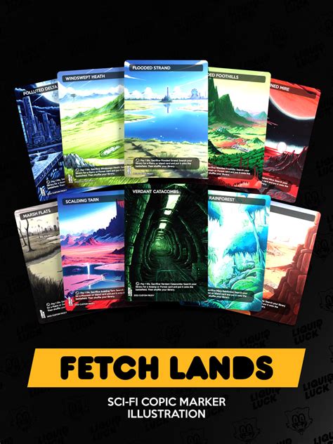 Fetch Lands [sci Fi] Liquid Luck