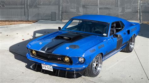 1969 Ford Mustang Boss 429 Blue