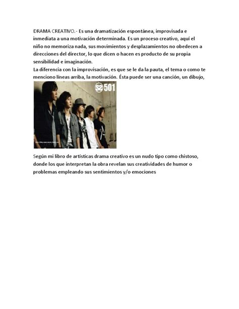 Drama Creativo Pdf