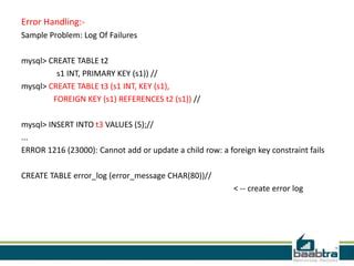 Stored Procedure PPT