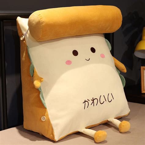 Funny Bread Hold Pillow Kawaii Fashion Shop Cute Asian Japanese