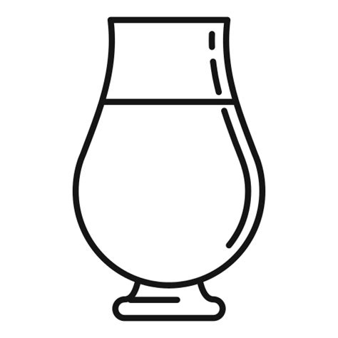 Glass Generic Outline Icon Glass Generic Outline Icon