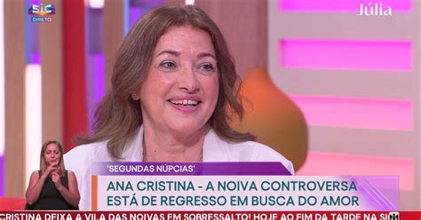 Durante A Conversa Com Cristina Júlia Pinheiro Afirma Você Está Completamente Diferente Sic
