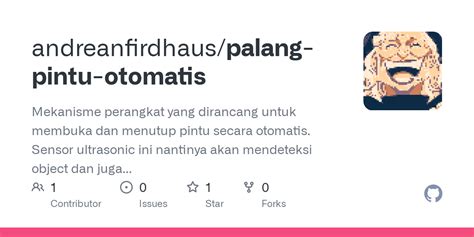 Github Andreanfirdhauspalang Pintu Otomatis Mekanisme Perangkat Yang Dirancang Untuk Membuka