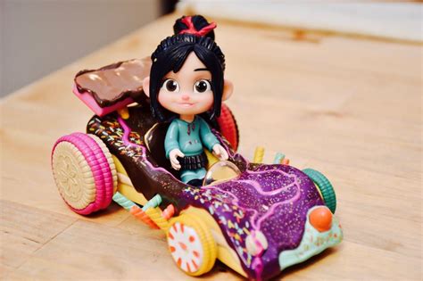 Disneys Wreck It Ralph Vanellope Von Schweetz Figure And Sugar Rush Race