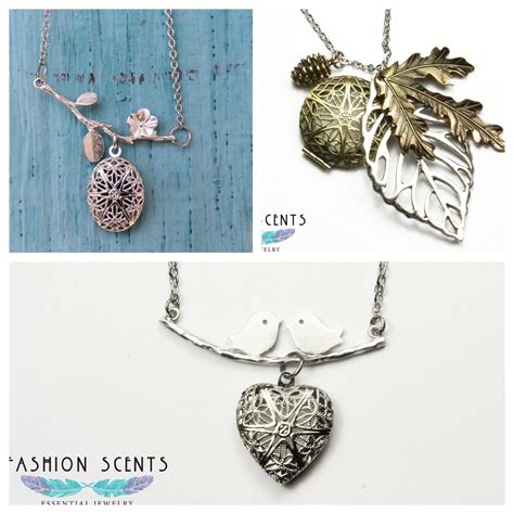 Stylish Aromatherapy Diffuser Necklaces For Women