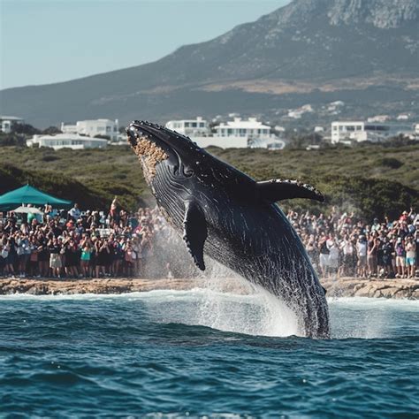 Hermanus Whale Festival Premium Ai Generated Image