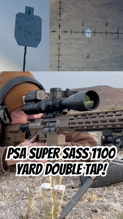 1100 Yard Double Tap Psa Sabre 110a2 “super Sass” Youtube