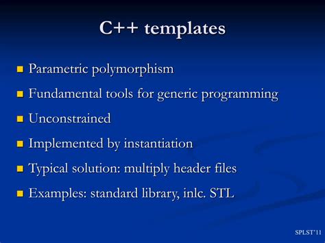 Ppt Compiler Support For Profiling C Template Metaprograms