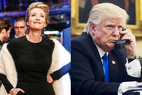 Emma Thompson Parla Dellinvito A Cena Di Donald Trump Negli Anni 90 Evocando Le Possibilità