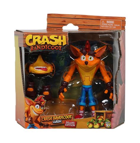 Bandai Deluxe Edition Crash Bandicoot Action Figure 16 5cm Toy