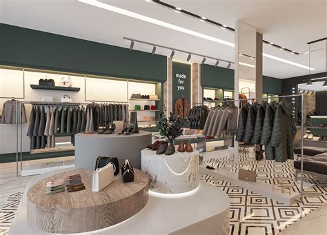 Interior Design Project Clothing Store On Behance