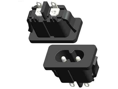 C AC Power Socket Solder Tyep KLS Connector C AC Power Socket Solder Tyep KLS Connector