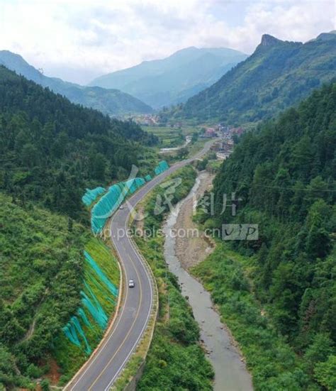 湖南道县：山体生态复绿 人民图片网