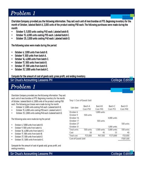 Chapter 11 Inventory Cost Flow Pdf