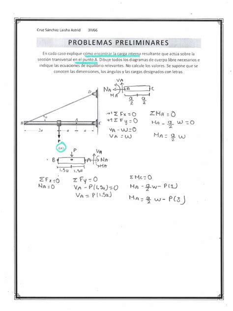 Problemas Preliminares Cruz Sánchez Laisha Astrid Pdf