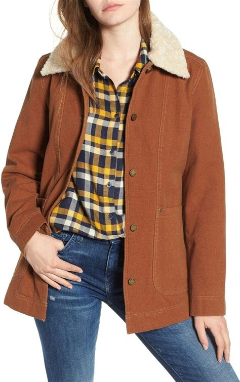 Pendleton Outerwear Womens Madison Big Sky Canvas W Dwr Finish Barn