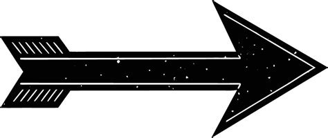 Black Arrowhead Directional Rightward Pointer Graphic Design Element 54336109 Vector Art At Vecteezy