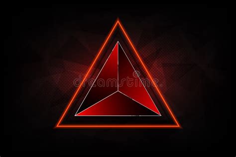 Tech Futuristic Abstract Backgrounds Colorful Triangle Vector