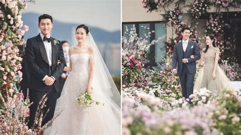 Crash Landing On Yous Son Ye Jin And Hyun Bin Unveil New Wedding Photos