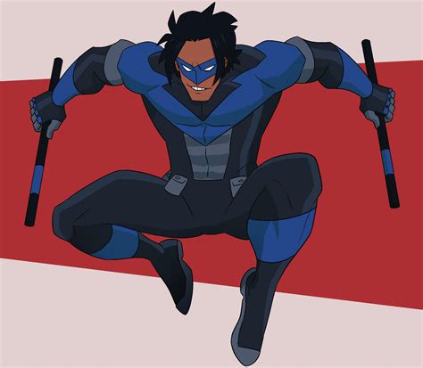 Teen Titans Young Justice Nightwing