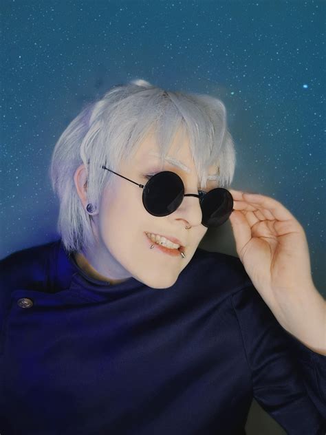Sup My Gojo Cosplay I Hope You Will Like It R Cosplay