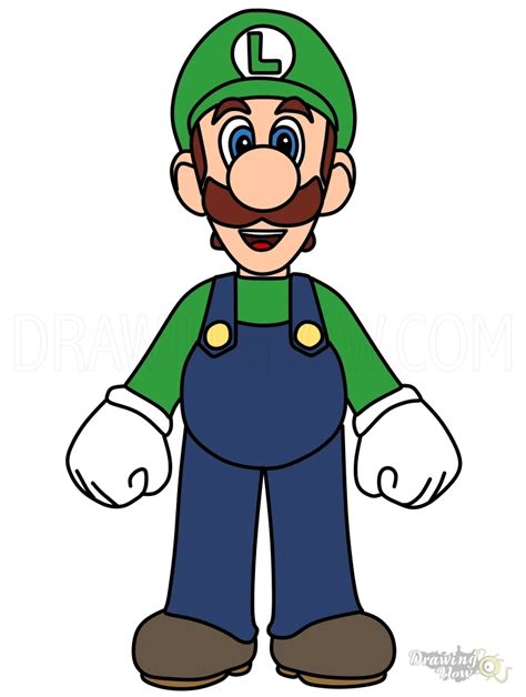 How To Draw Luigi New Posts In Super Mario Luigis Workshop