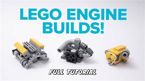 Lego Engines You Can Build Now Tutorial Youtube