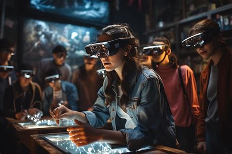 Premium Photo Students Using Technology In Education