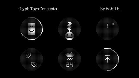 Glyph Matrix Glyph Toys Concept