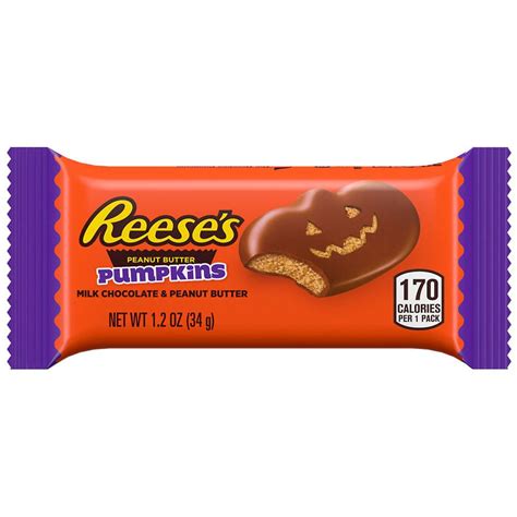 Reeses Pumpkins Halloween Candy Milk Chocolate Walgreens