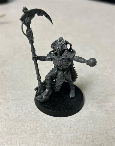 Wip First Necron Model Rnecrontyr