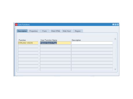 Creating Function Menu And Responsibility In Apps For OAF Pages