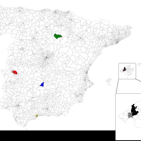 maps showing the details of the human mobility dataset download