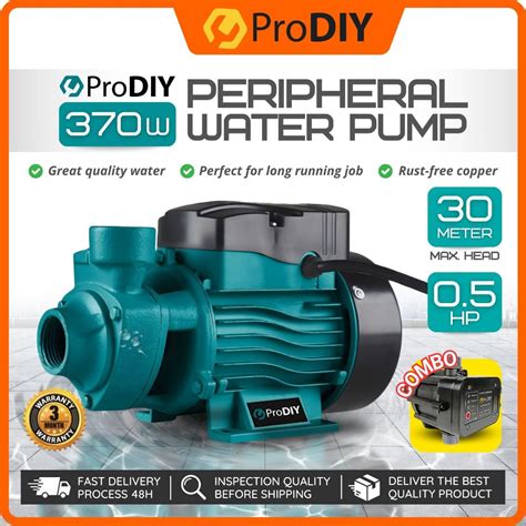 Prodiy 370w Peripheral Water Pump 05hp High Pressure Water Flow