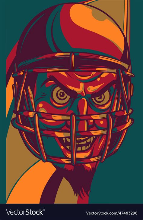 Devil In Full Color Design Royalty Free Vector Image