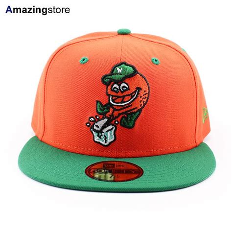 59fifty ニューエラ キャップ ノーフォーク タイズ Milb Theme Night Fitted Cap Orange Green New Era Norfolk Tides