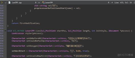 关于编辑器qscintilla（scintilla）词法分析器工作原理的分析（实现注释区分）biao3070698140的技术博客51cto博客
