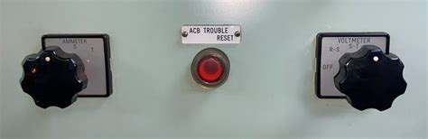Acb Trouble The Generator Does Not Connect To The Main Busbars