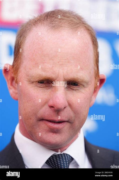 Trainer David Omeara At Epsom Downs Racecourse Picture Date Friday